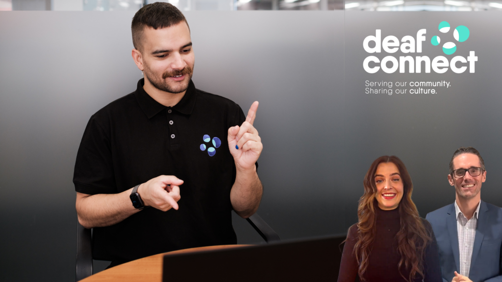 Work at Deaf Connect Webinar - Deaf Connect