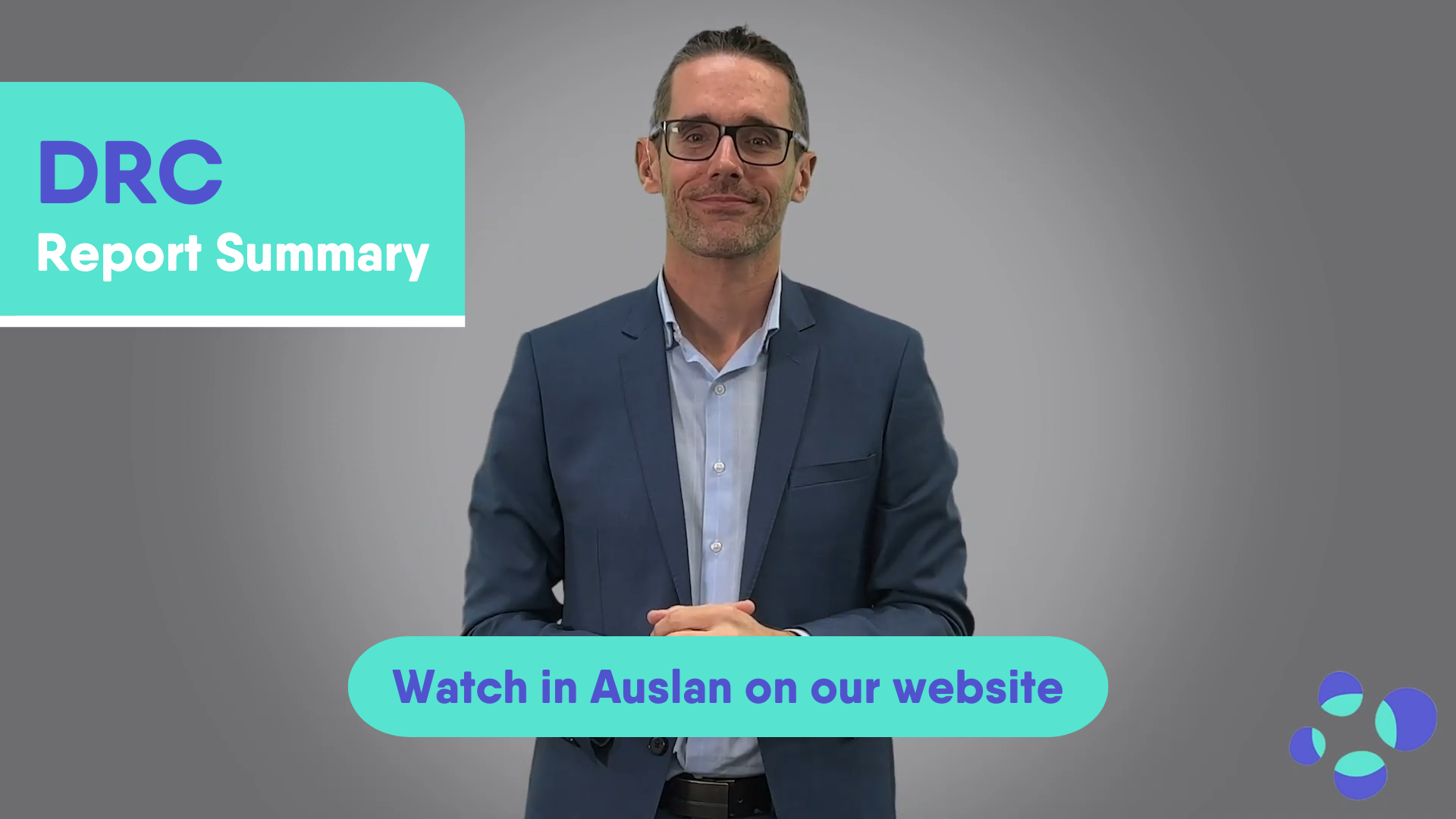 DRC Report Summary Video - Deaf Connect