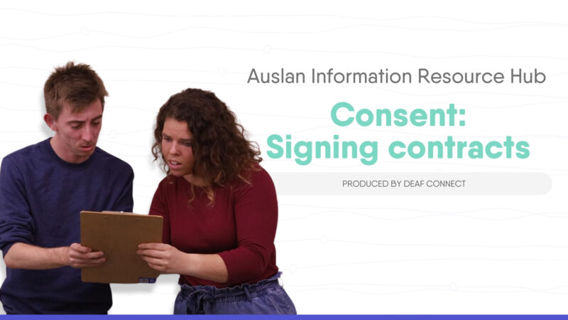 Auslan Resource Library - Deaf Connect