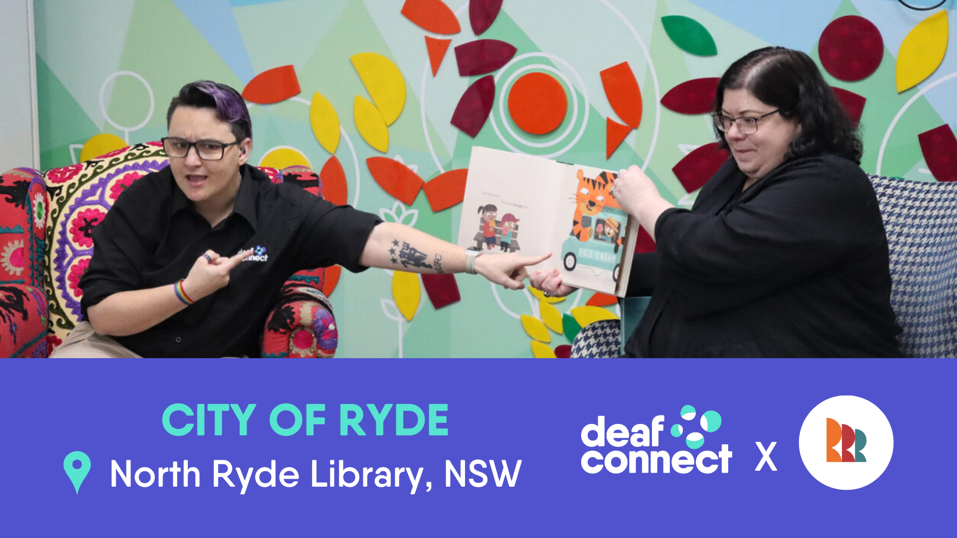 Auslan Storytime | Term 3 - Deaf Connect